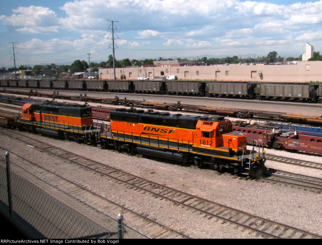 BNSF 1812 and 1684